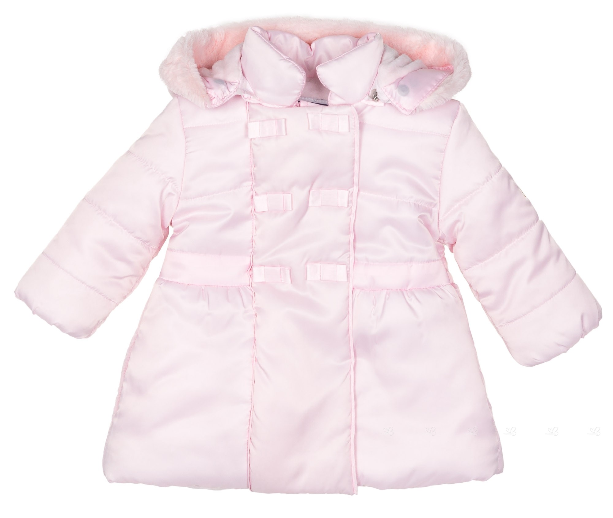 Dolce Petit Baby Girls Pink Padded Jacket | Missbaby